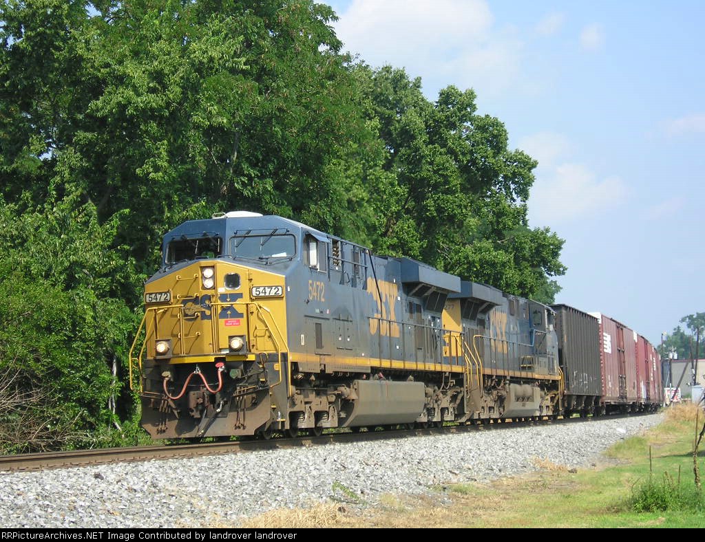 CSXT 5472 On CSX Q 339 Eastbound